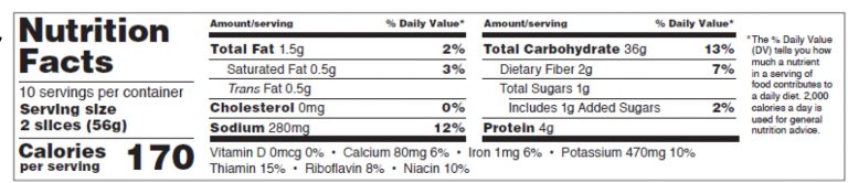 2016 Nutrition Facts: FDA Small Entity Compliance Guide 2020 ...